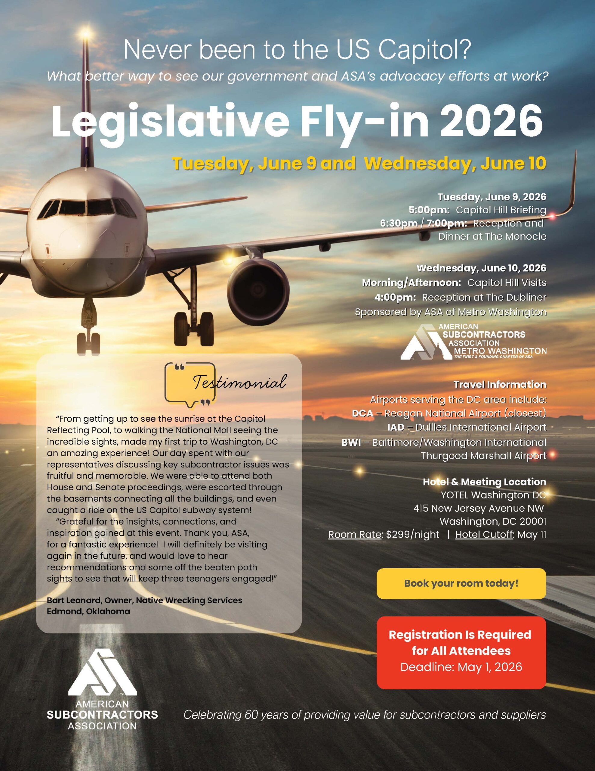 ASA National Legislative Fly In 2026 — American Subcontractors ...